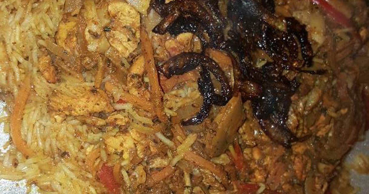 Kuwaiti Biryani Modern Recipe by Fajer Alfuleij