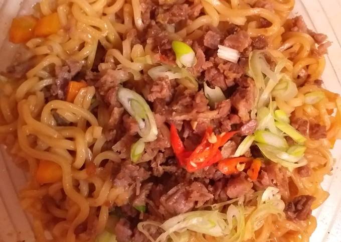 Resep Mie Goreng Beef oleh Safitri Rudiyanto - Cookpad