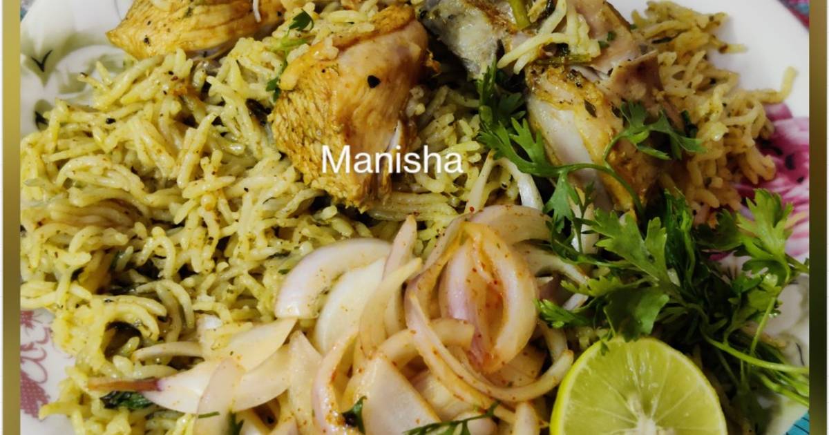One Pot Chicken Biryani(Cooker biryani) Recipe by Manisha Malvi ...