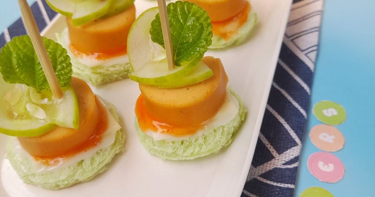 Resep canape rumahan enak dan mudah - Cookpad