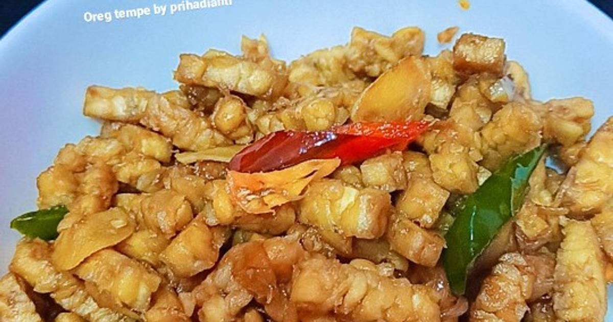 Resep Oreg tempe oleh Prihadianti Dwi Andartini - Cookpad