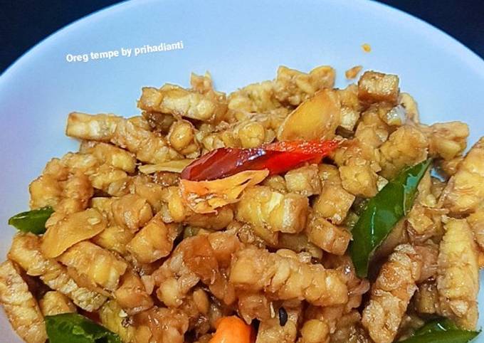 Resep Oreg tempe oleh Prihadianti Dwi Andartini - Cookpad