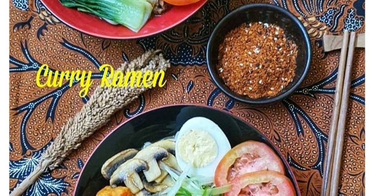 41 resep mie ramen mie kari ayam enak dan mudah - Cookpad