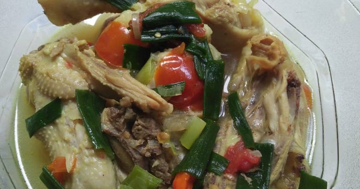 Resep Tim ayam simple (tanpa minyak) oleh Unnie Candoit - Cookpad