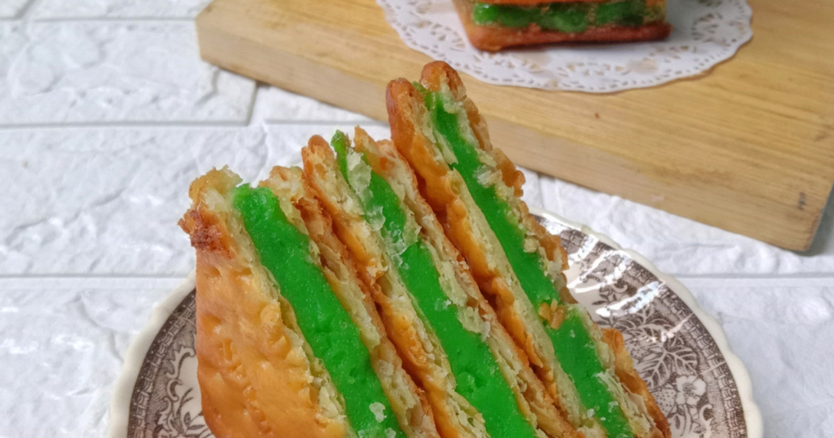 Resep Gabin Fla Susu Pandan oleh Siti Hadijah Karo Karo - Cookpad