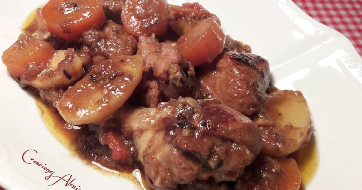 93 recetas muy ricas de pollo en salsa roja compartidas por cocineros ...