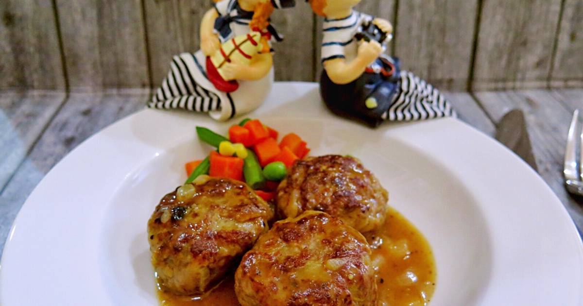 170 resep hamburger steak enak dan mudah - Cookpad