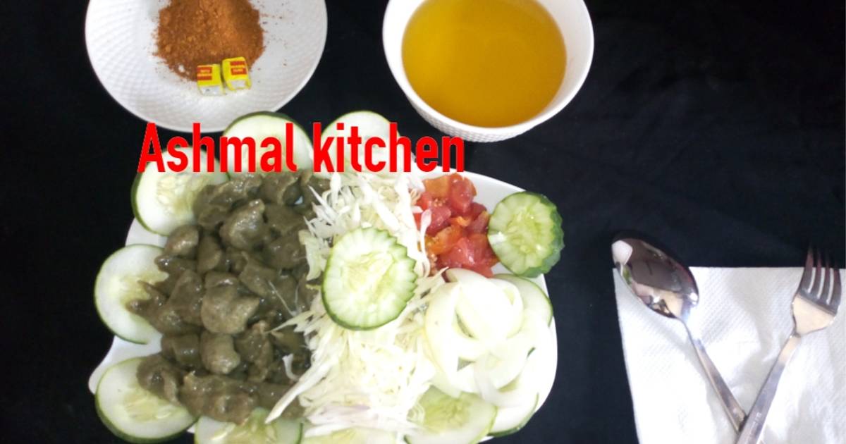 #Dan-wakecontest girki daga Ashmal kitchen - Cookpad