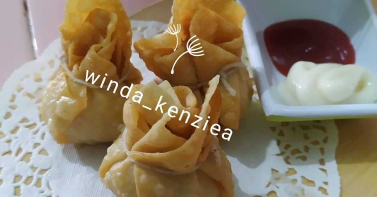 Resep Ekado Kulit Pangsit oleh Winda_Kenziea - Cookpad