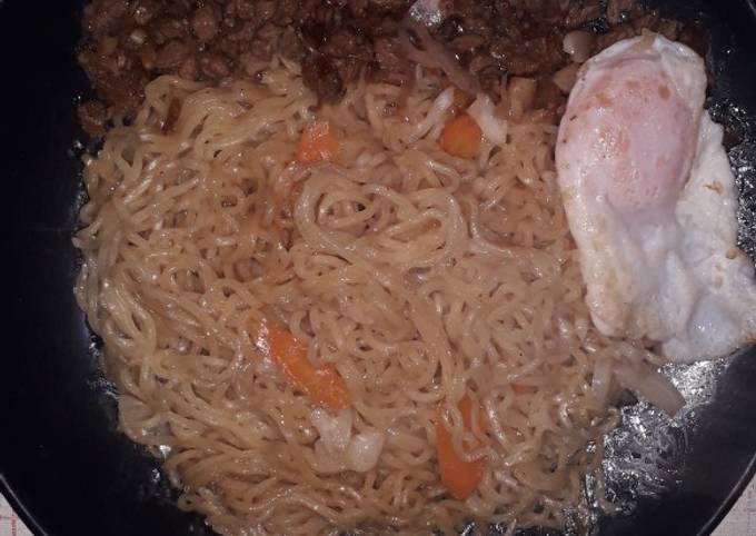Resep Mie Goreng Daging Sapi dan Telor Mata Sapi oleh Saidatil Muhirah ...