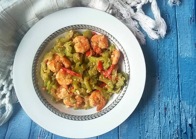 Resep 26. Tumis Pare Udang oleh Nur Sabatiana - Cookpad