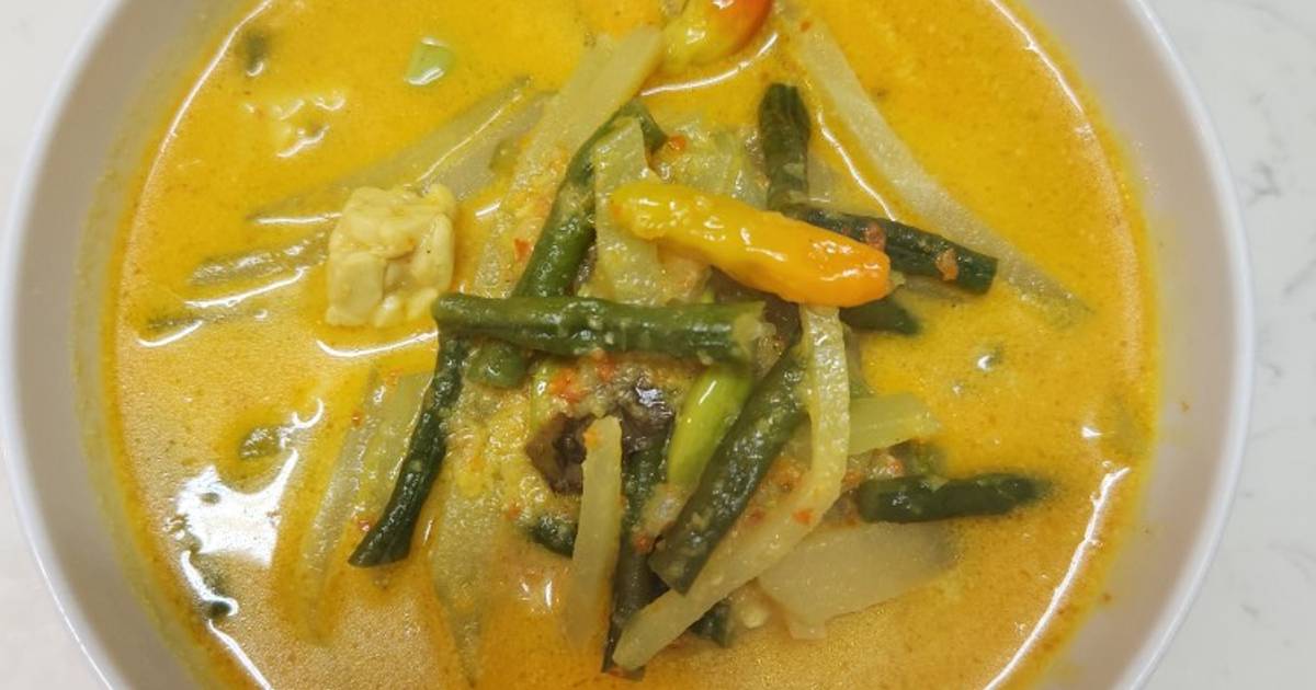 Resep LODEH LABU SIAM,KACANG PANJANG, PETE,TEMPE oleh Listiyo Sari ...