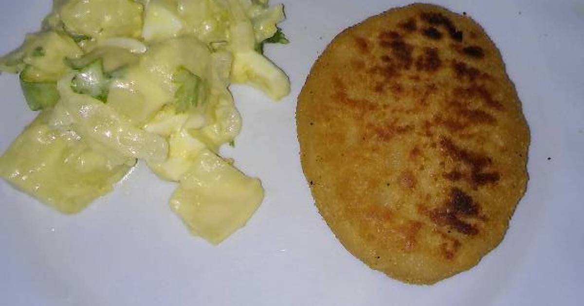 Ensalada de papa mayonesa y perejil - 76 recetas caseras- Cookpad