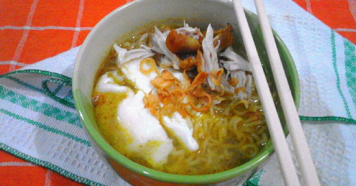 Resep 🍁Mie Kuah Rasa Kare Instan🍁 oleh Vina - Cookpad