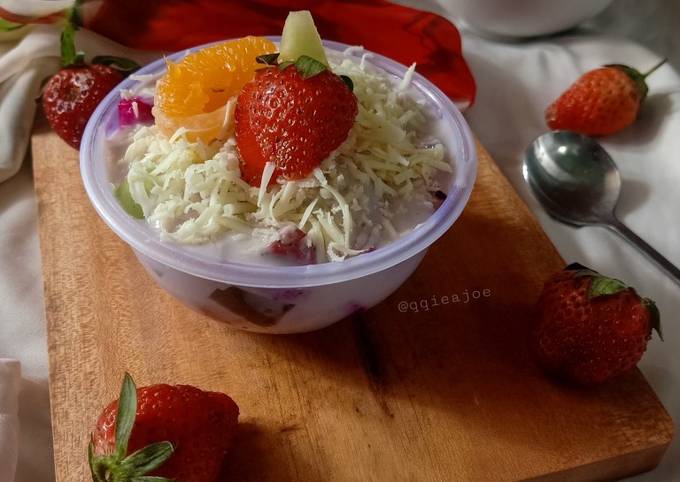 Resep Salad buah simple oleh Kiena - Cookpad