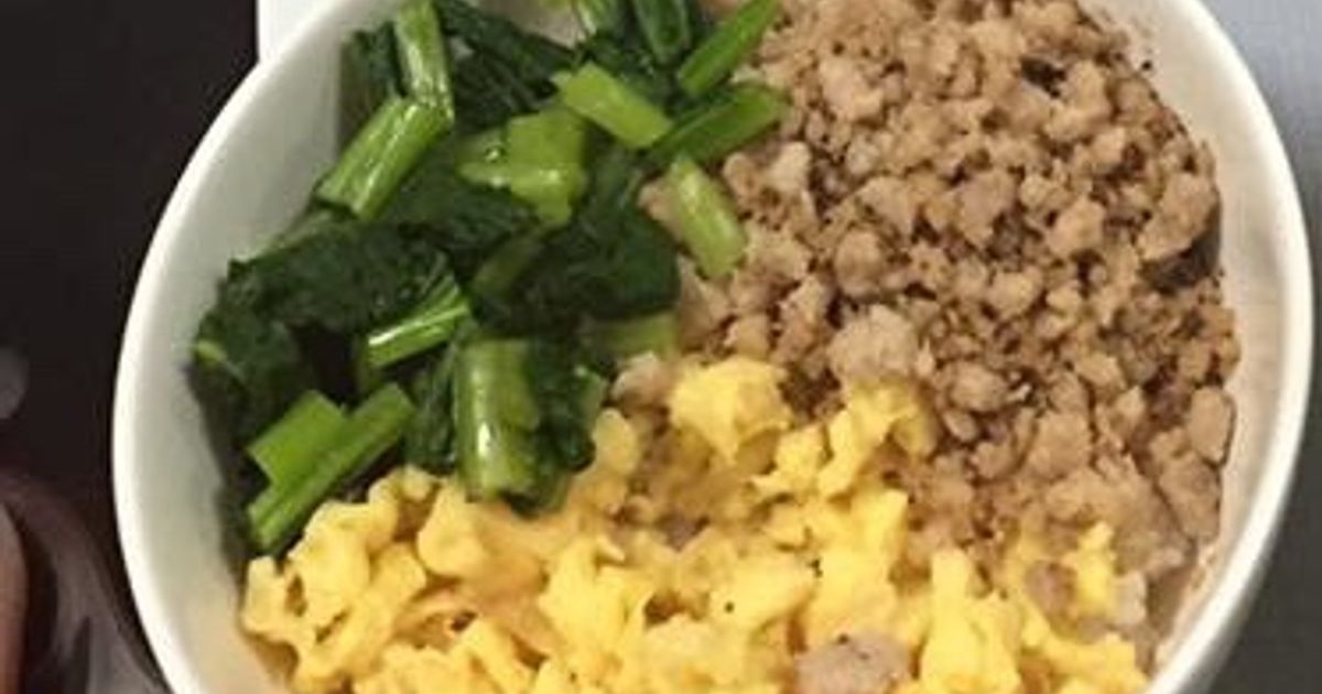 Soboro On Rice Recipe by Saori Fujimoto
