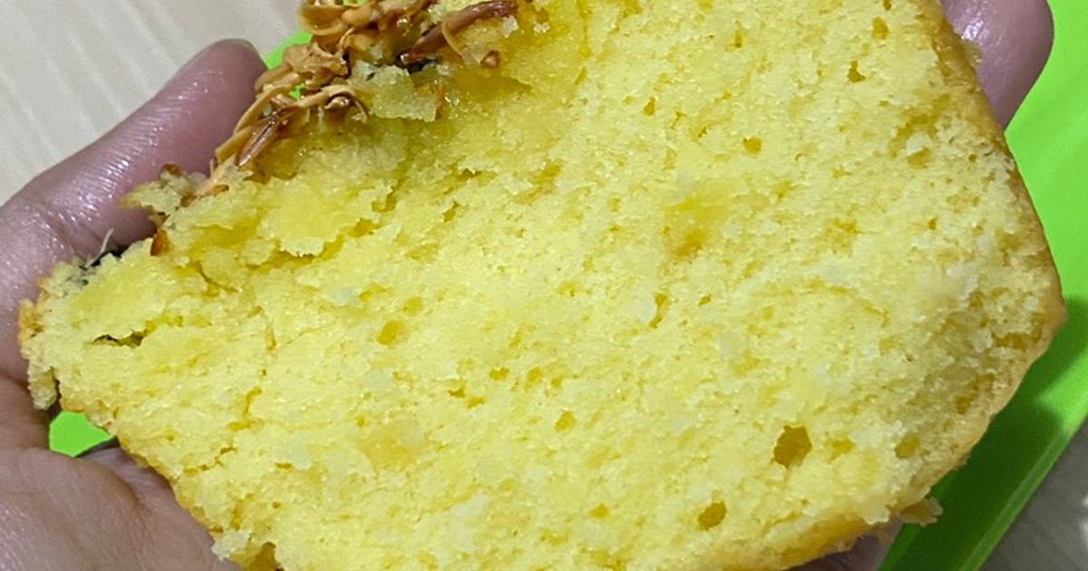 Resep Bolu Tape Lembut oleh Rizki NA - Cookpad