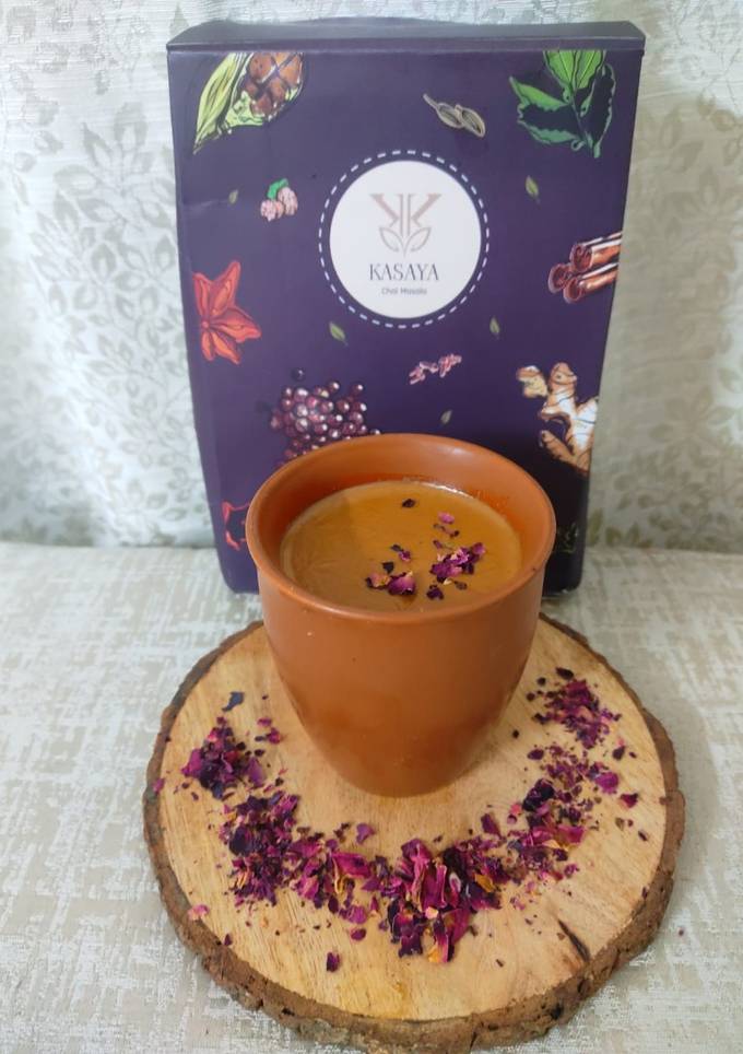 Gulab Kadak Chai Recipe by Mitali - Cookpad