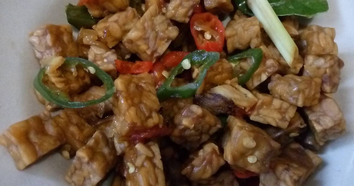 Resep Orek tempe 😍💞 oleh Nengah Hardiani - Cookpad