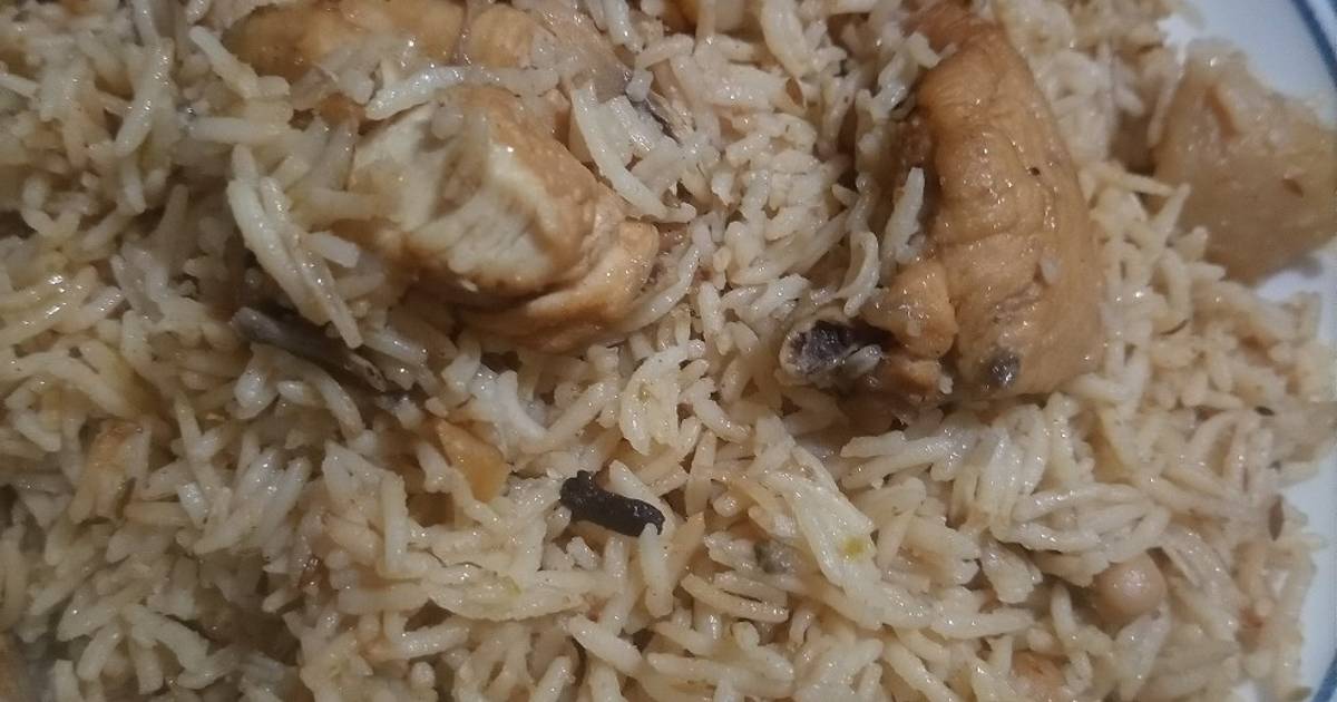 Chicken chana pulao Recipe by Shabbir Dalal - Cookpad