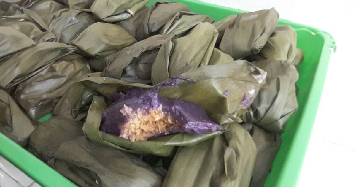 Resep Lapek bugis ubi ungu oleh LiyaniFY - Cookpad