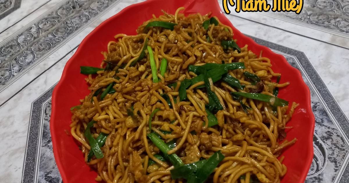 Resep Mie Goreng Manis (Tiam Mie) oleh Nur - Cookpad