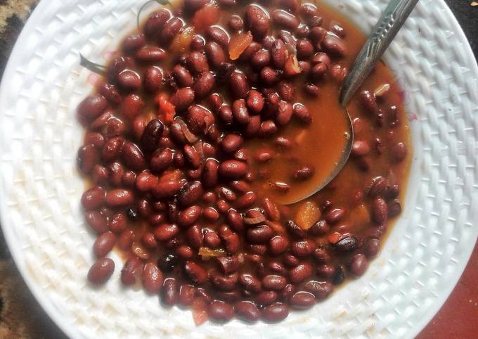 Stewed Beans Recipe by akumudella@yahoo.com - Cookpad