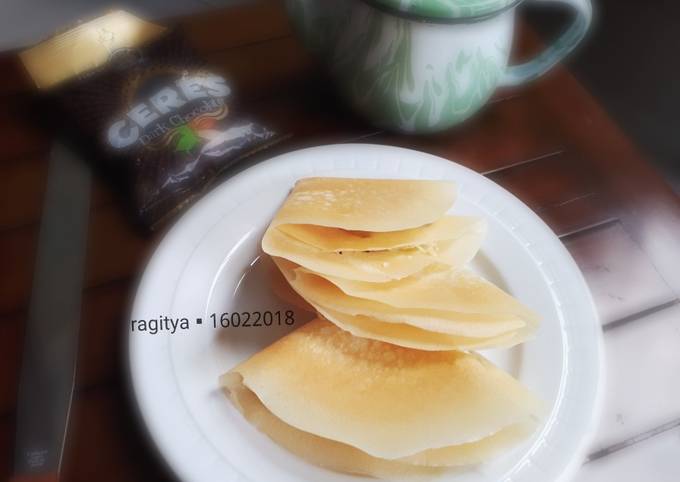 Resep Crispy Crepes oleh U-pi, Triyaningsih - Cookpad
