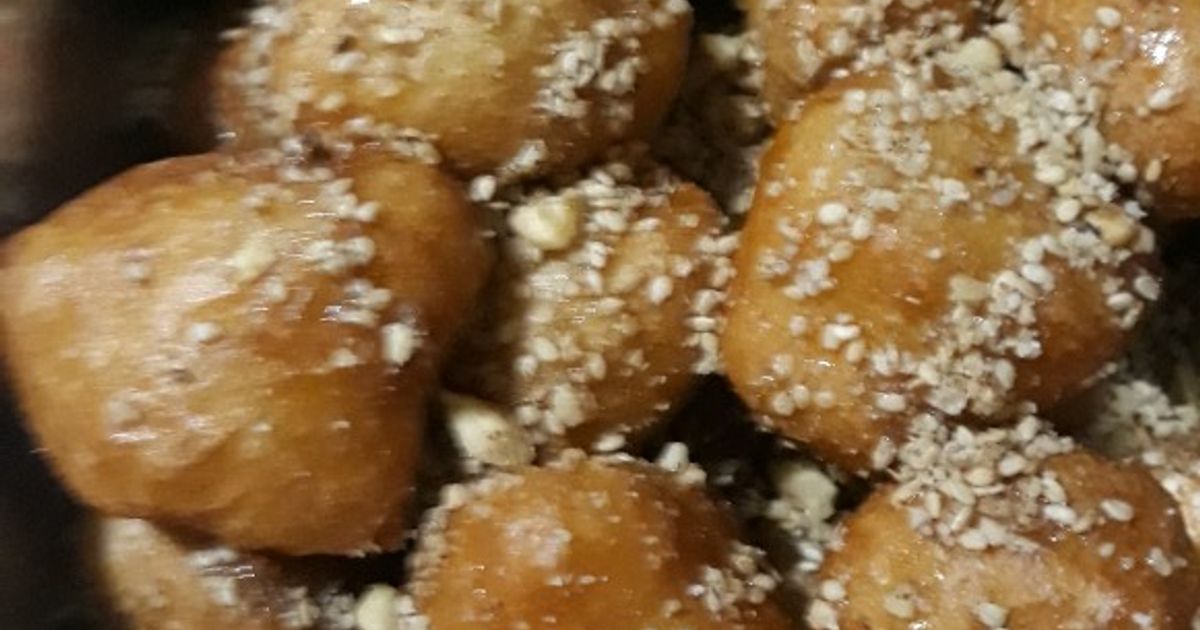 Λουκουμάδες με μέλι και σουσάμι Συνταγή από τον/την Δέσποινα Αναστασία ...