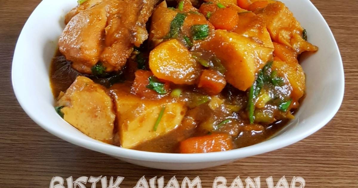 Resep Bistik Ayam Banjar oleh lidia lestari - Cookpad