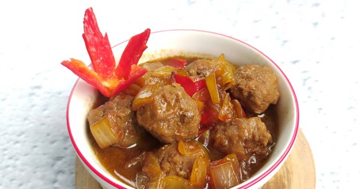 Resep Bola Daging Saus Tiram oleh Any Tri - Cookpad