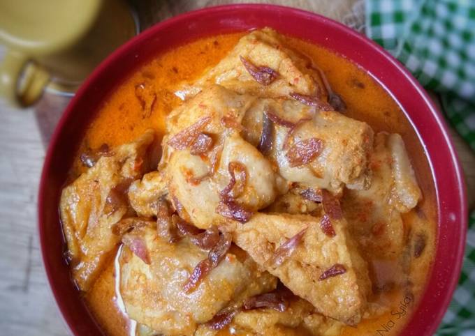 Resep Kare Ayam & Tahu oleh Nia Syifa - Cookpad