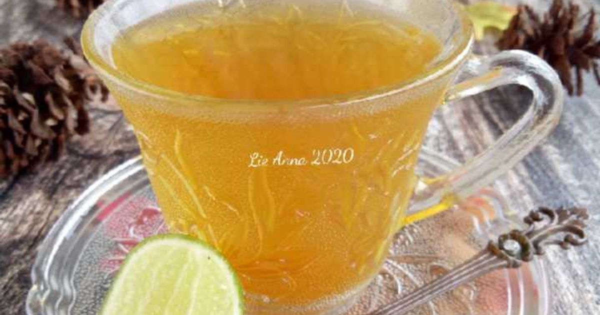 Resep Wedang Jahe Kunyit Sereh oleh 李安娜💖 - Cookpad
