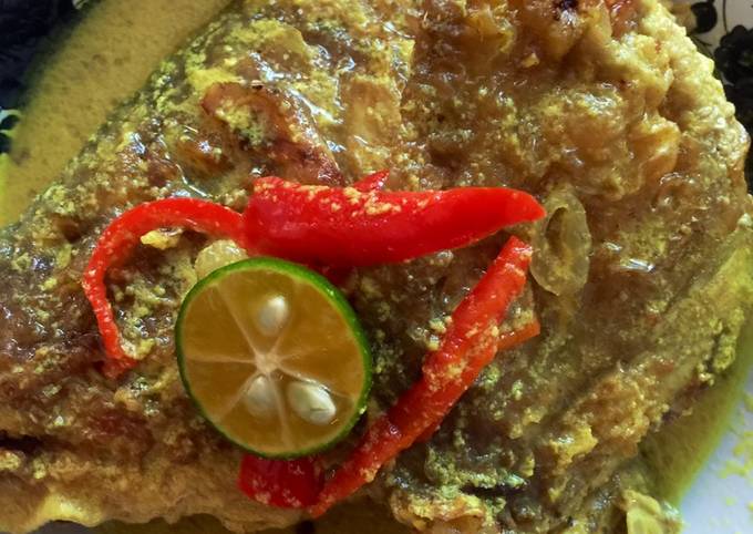 Resep Kepala Kakap bumbu kuah kuning ala RM Padang oleh Ayu RG - Cookpad