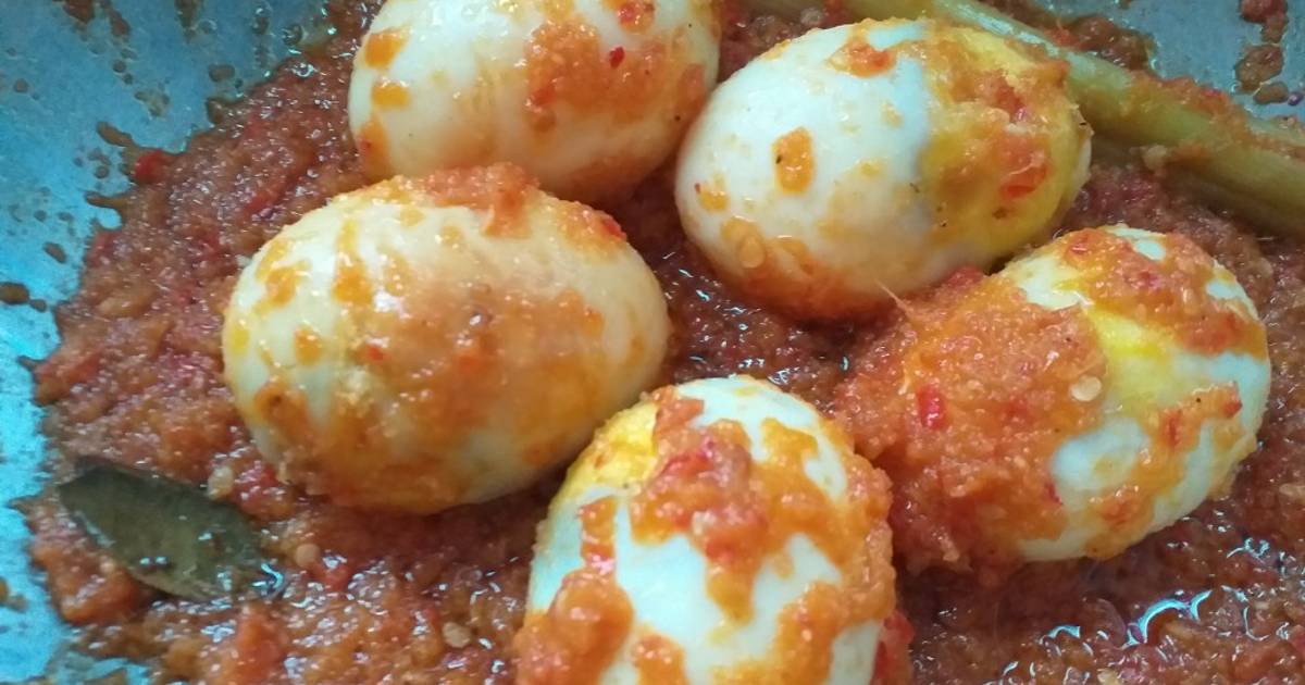 Resep Telur Bumbu Bali oleh Netty Santoso - Cookpad