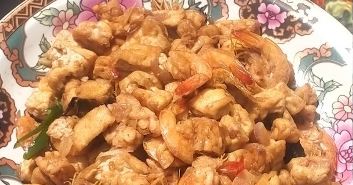 Resep Oseng oseng tahu tempe udang oleh Elif Virdila - Cookpad Resep Oseng oseng tahu tempe udang oleh Elif Virdila - Cookpad