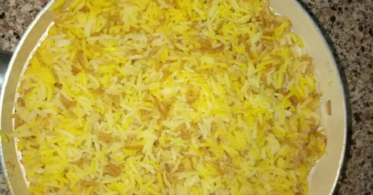 Colored Rice Recipe by evah shikoo - Cookpad