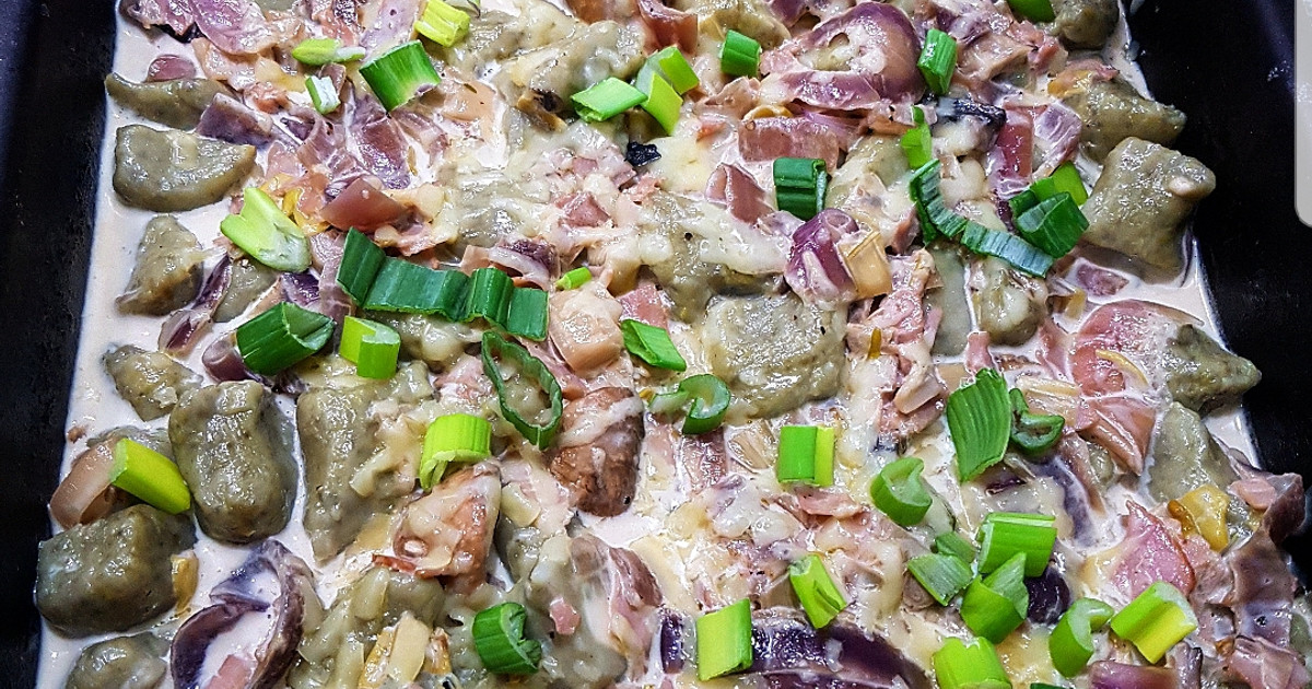 Ñoquis De Batata Con Salsa De Verdeo Y Hongos Receta de Rotten Cocina ☠