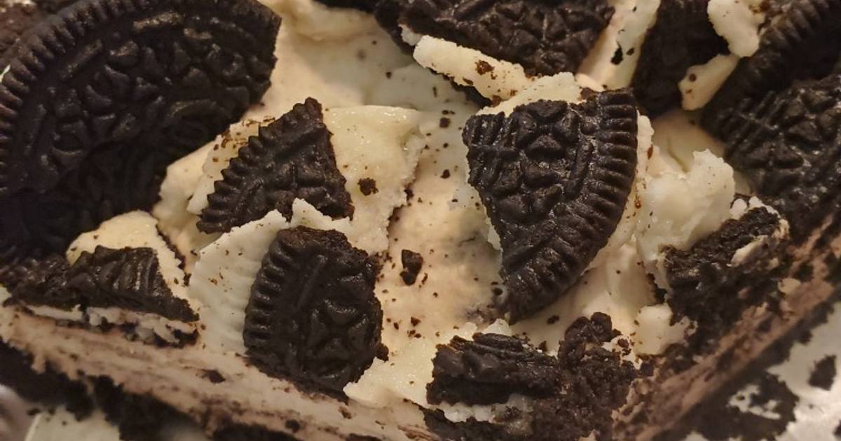 Whipped Oreo pudding pie Recipe by Logan - Cookpad