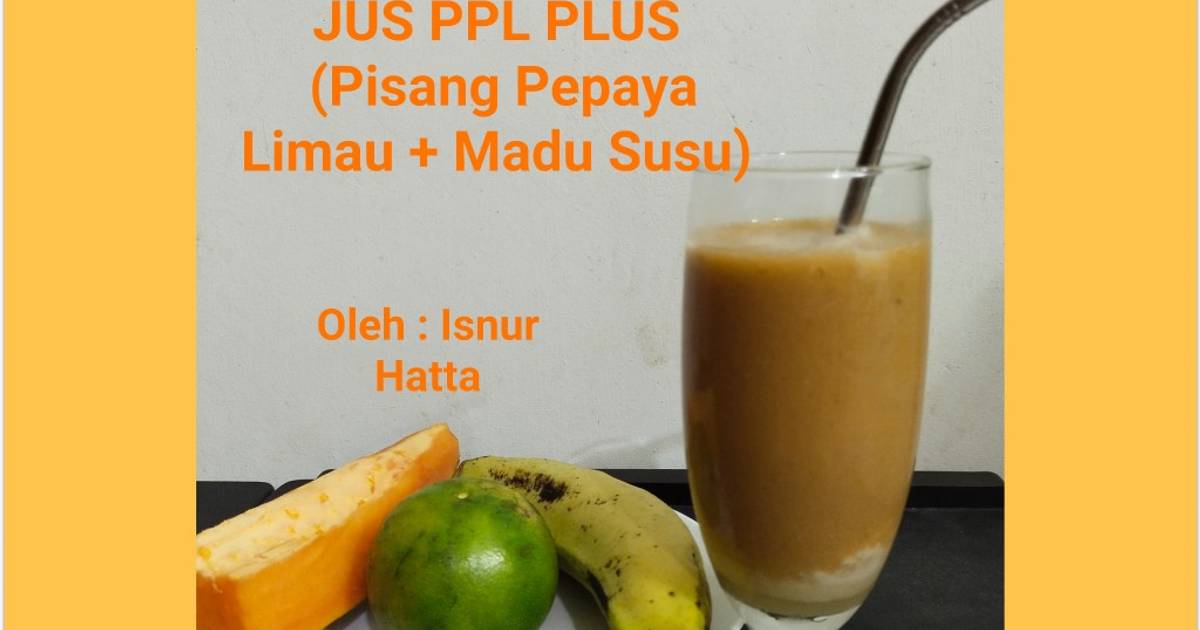 184 resep jus pepaya dan susu enak dan mudah - Cookpad