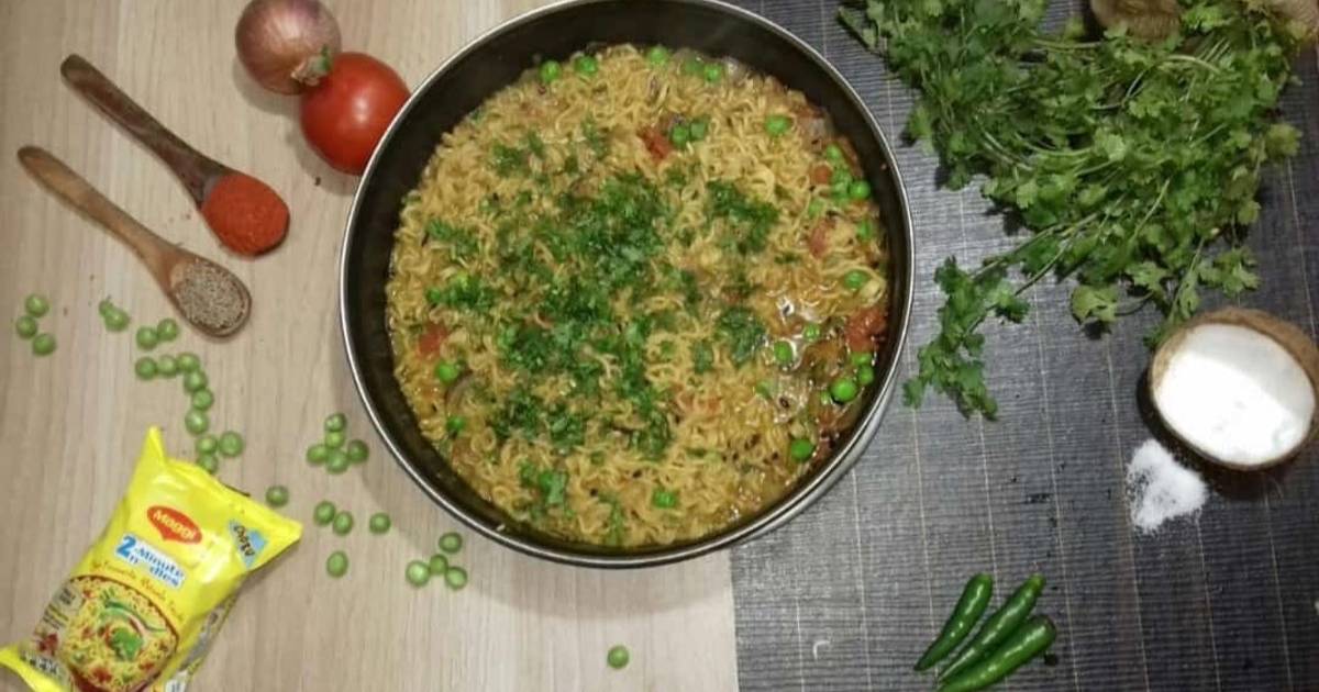 Meri vegetable maggi Recipe by Ruhani Choudry - Cookpad