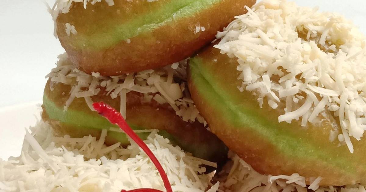 Resep Donat Pandan oleh Adelia Firdaus - Cookpad