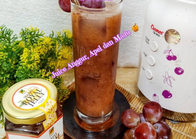 Resep Juice Anggur,Apel dan Madu oleh Lanjarsih/Mama Fifian ...