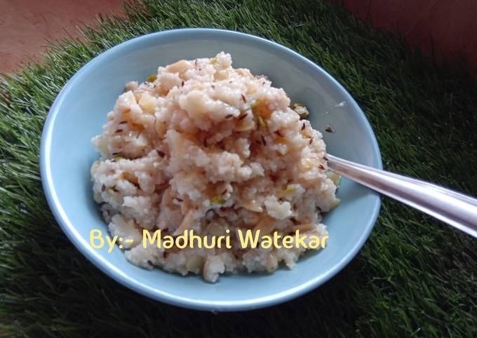 वरई भात (Varai bhat recipe in marathi) रेसिपी Madhuri Watekar द्वारे ...