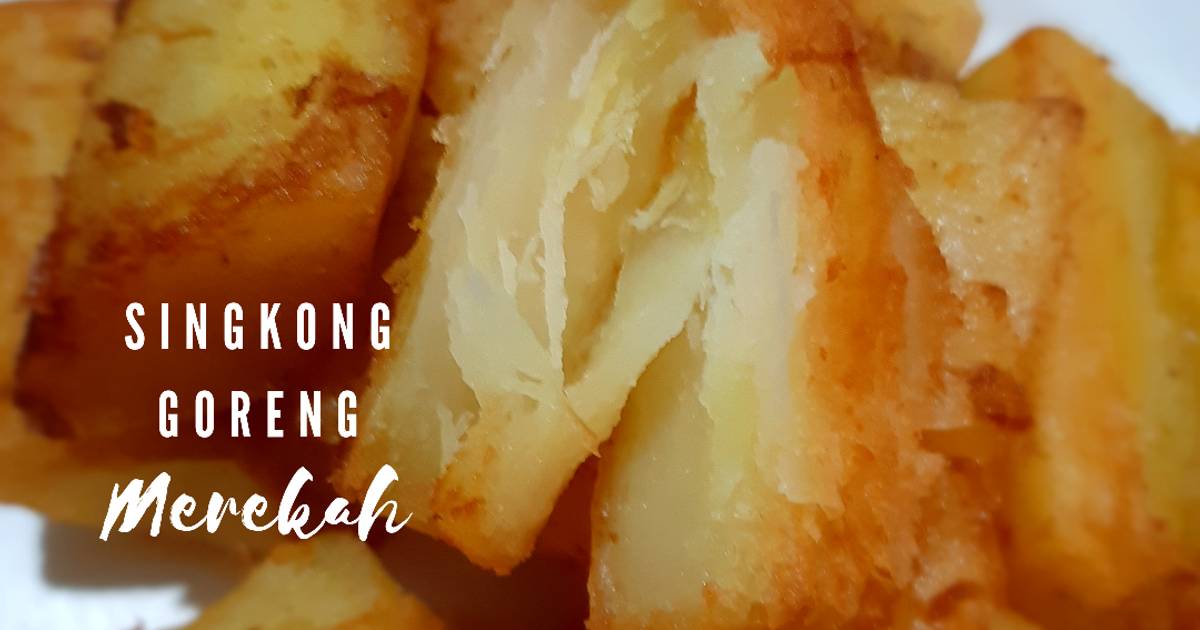 Resep 98. Singkong Goreng Merekah oleh Tisha's Kitchen - Cookpad