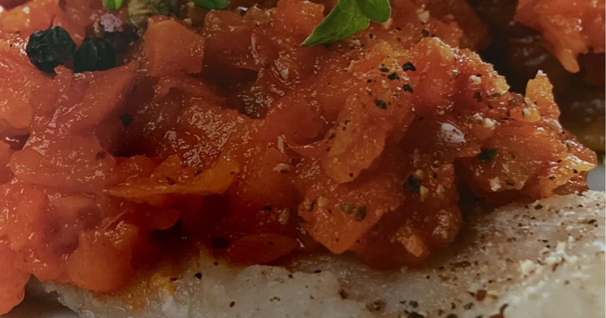 Przepis na Ryba Po Grecku (Książka Thermomix) autorstwa Beznazwyok ...