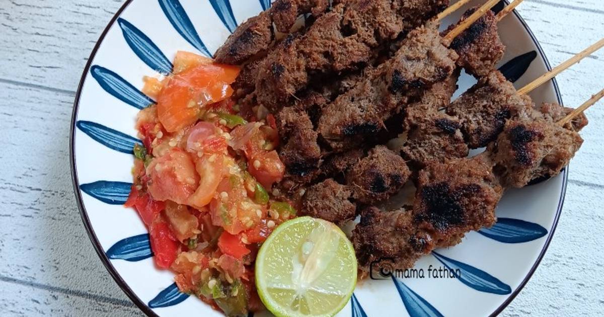 Resep Sate maranggi sapi oleh Mama fathan - Cookpad