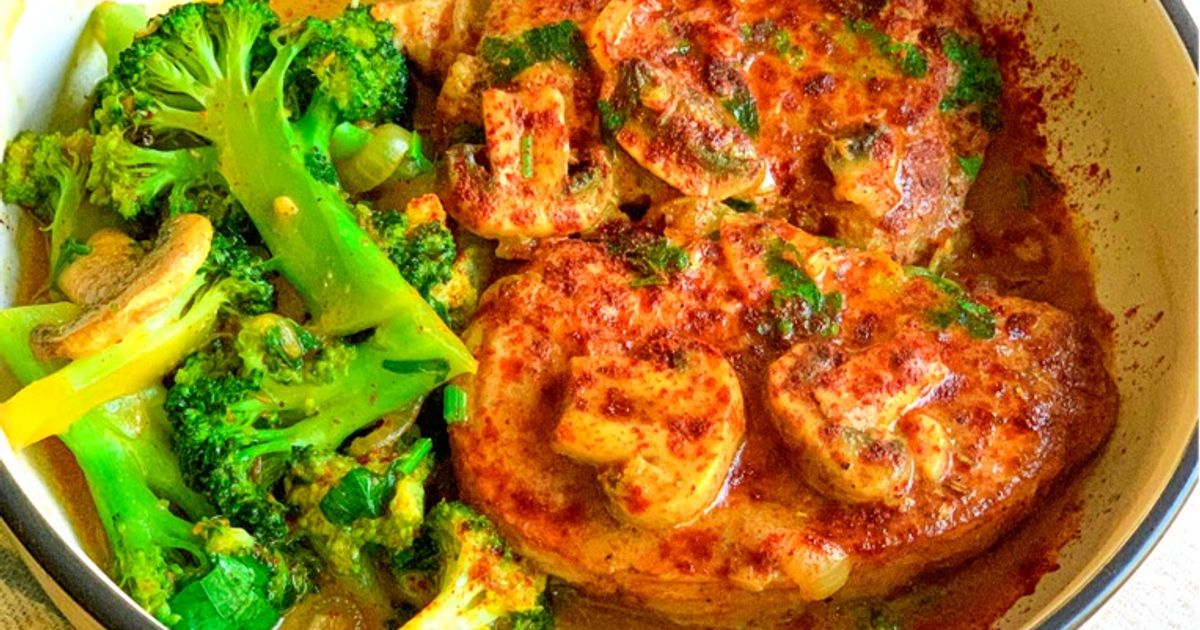 Resep Pork Chops Mushroom Sauce oleh KD JUNI - Cookpad