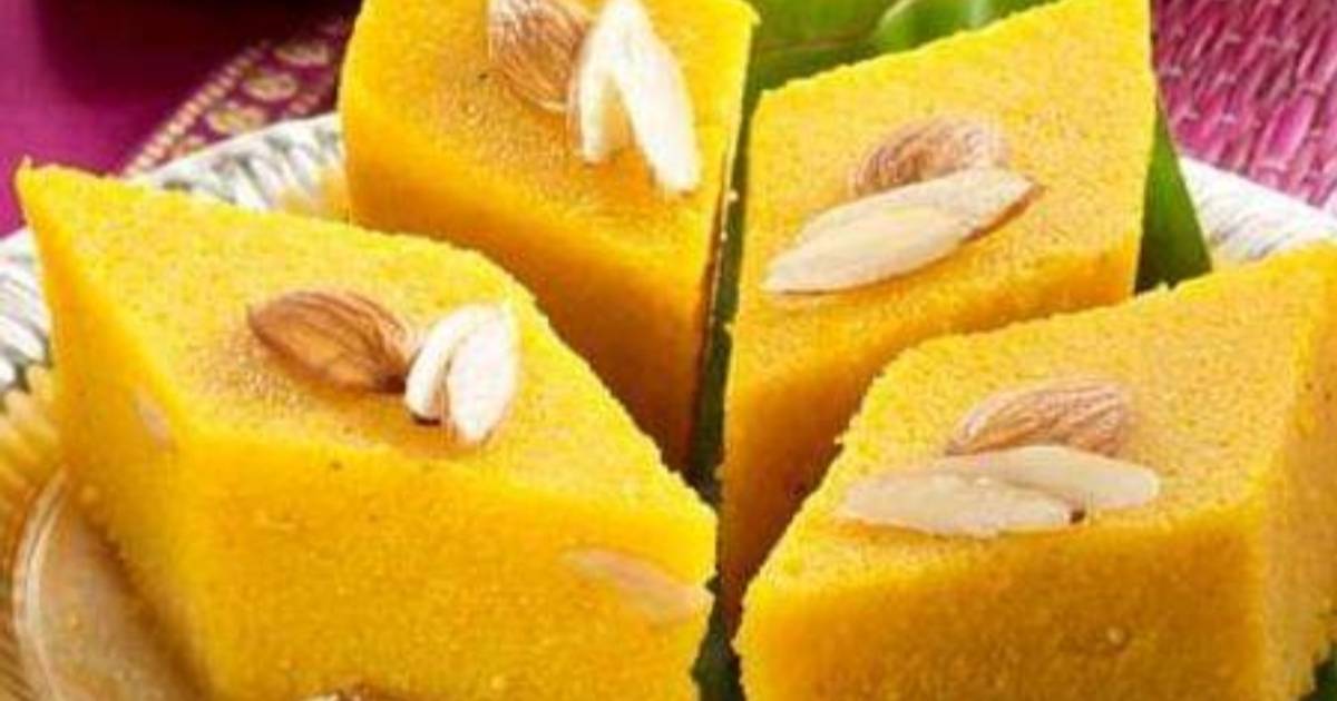 Kesar burfi Recipe by Sarita Srivastava - Cookpad