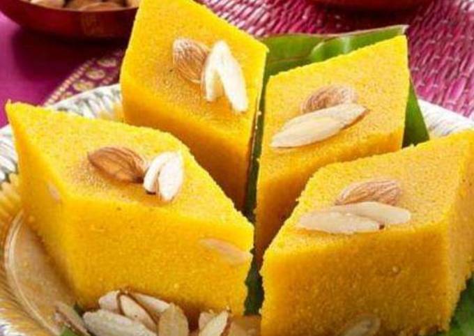 Kesar burfi Recipe by Sarita Srivastava - Cookpad